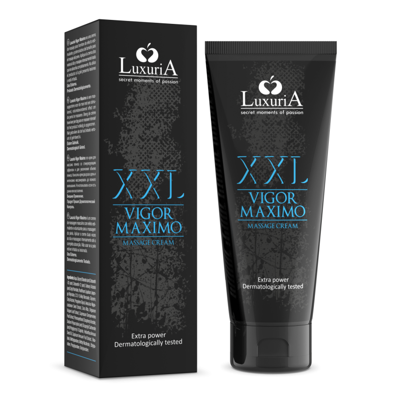 XXL VIGOR MAXIMO MASSAGE CREAM 75 ML – Feromones.gr